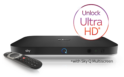 SKY Q UHD 4K 2TB digibox